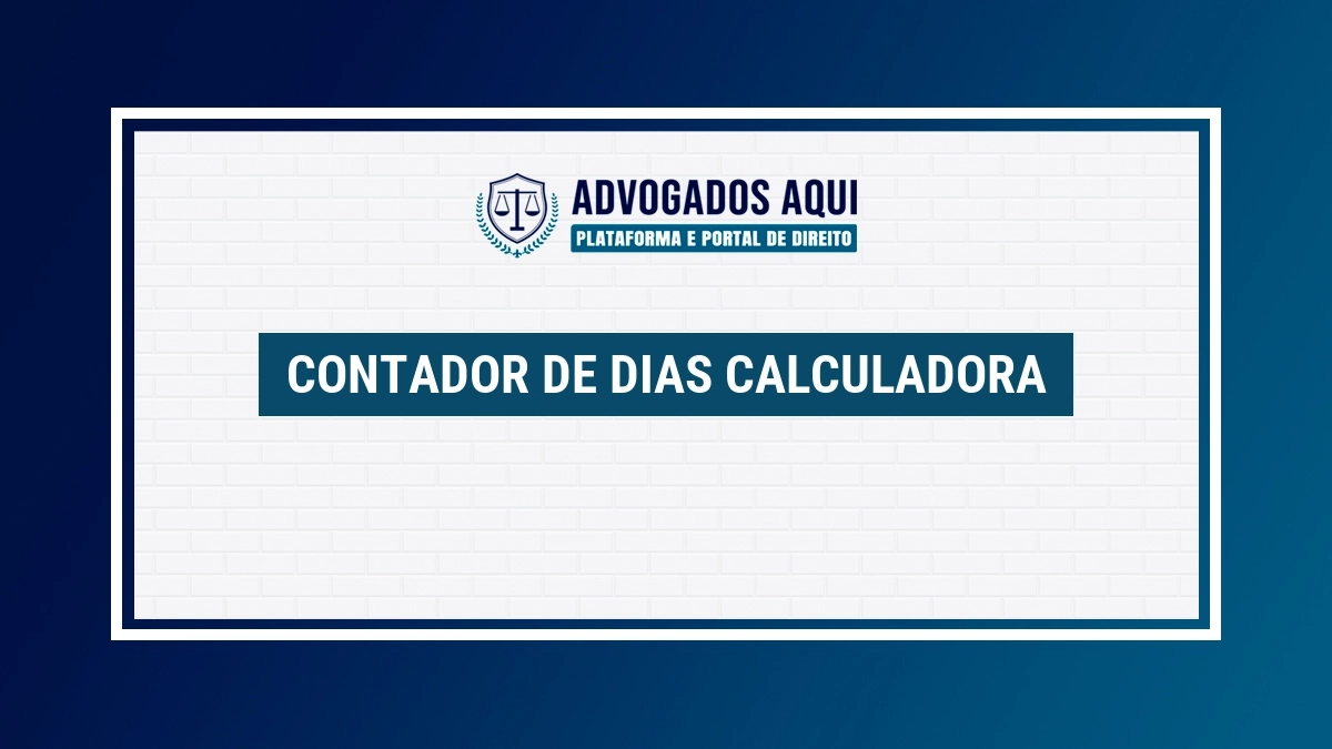 Contador de dias Contar dias Calculadora de Prazos Contagem
